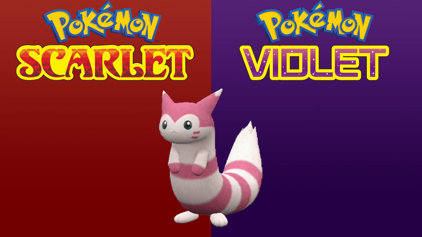 Pokemon Scarlet and Violet Shiny Furret 6IV-EV Trained – Pokemon4Ever