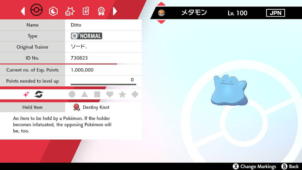 Pokemon Sword and Shield Shiny Japanese Breeding Ditto 6IV – Pokemon4Ever
