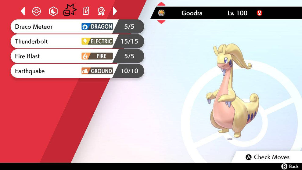 Pokemon Sword and Shield Shiny Goodra 6IV-EV Trained – Pokemon4Ever