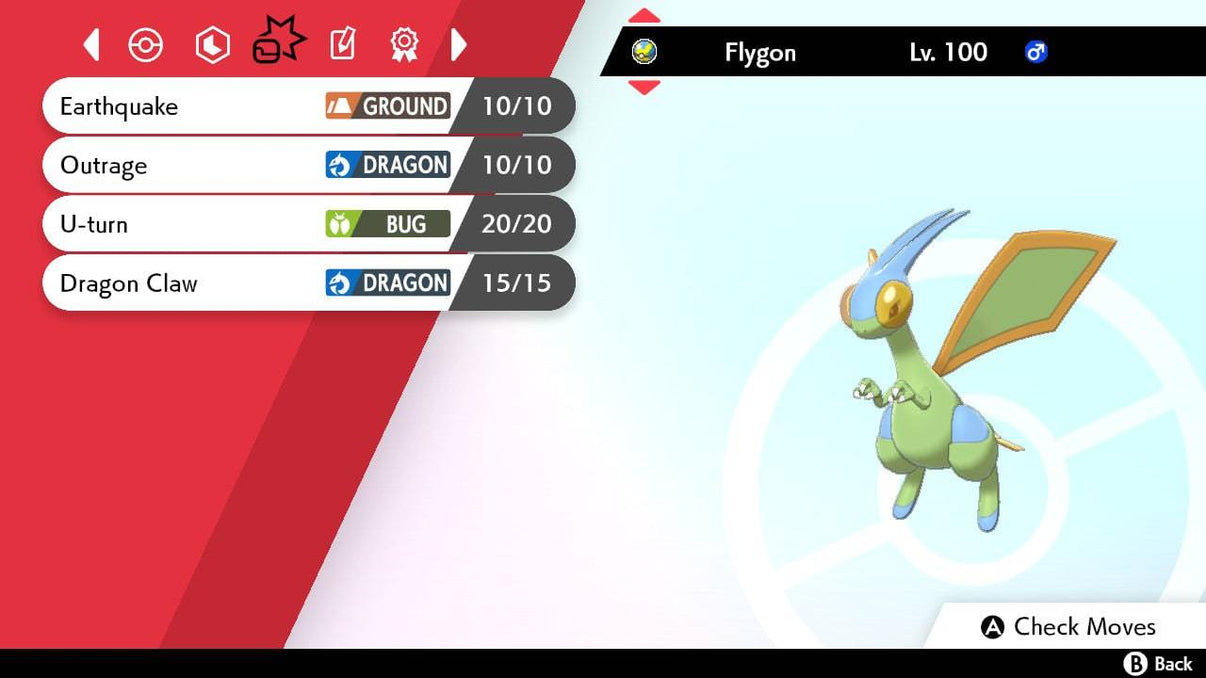 Pokemon Sword and Shield Shiny Flygon 6IV-EV Trained – Pokemon4Ever