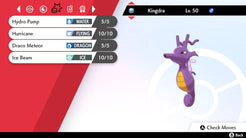 Pokemon Sword and Shield Shiny Kingdra 6IV-EV Trained – Pokemon4Ever