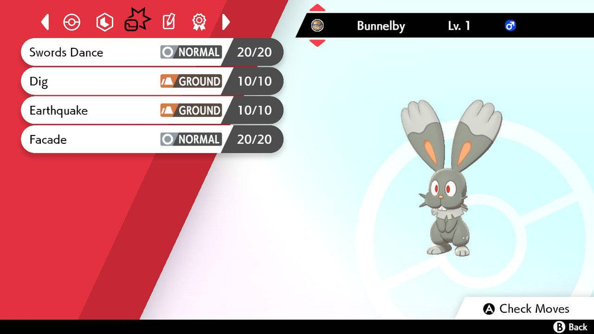 Pokemon Sword and Shield Shiny Bunnelby 6IV-EV Trained – Pokemon4Ever