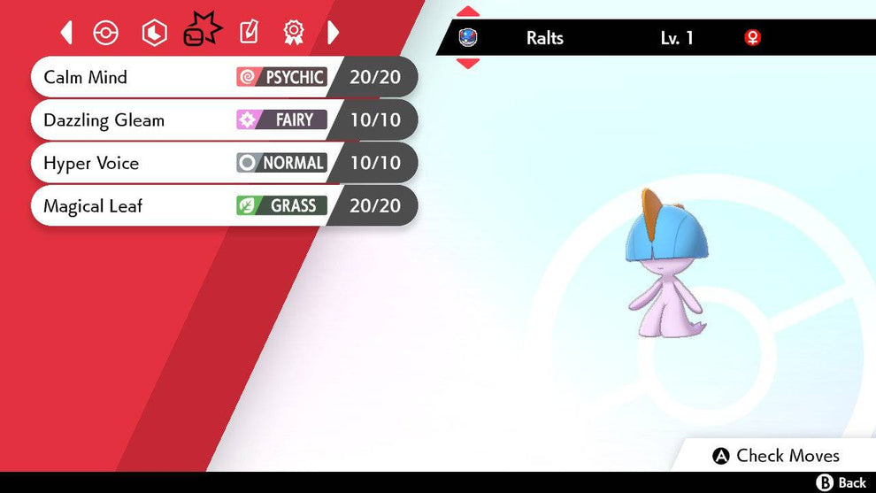 Pokemon Sword and Shield Shiny Ralts 6IV-EV Trained – Pokemon4Ever